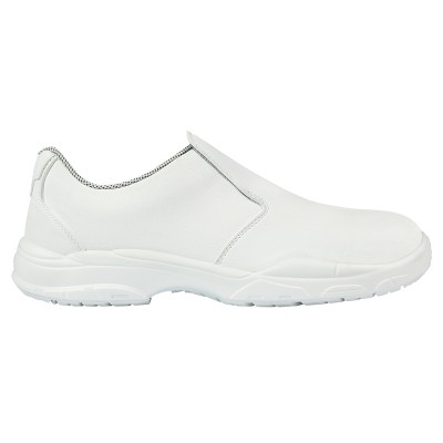 Plitke zaštitne cipele bele boje ROSE S2-SRC