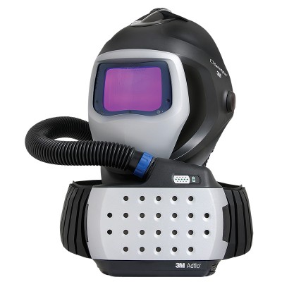 KOMPLET – 3M VAZDUŠNI RESPIRATOR SA ADFLO TEHNOLOGIJOM + AUTOMATSKA MASKA 3M SPEEDGLAS 9100 AIR (SA CREVOM ZA DOVOD VAZDUHA).