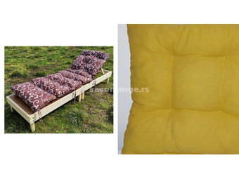 Jastuk Podmetač za Baštenske ležaljke - Yellow