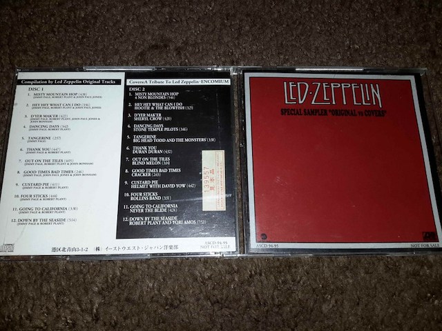 Led Zeppelin / VA - Special sampler, Original vs covers