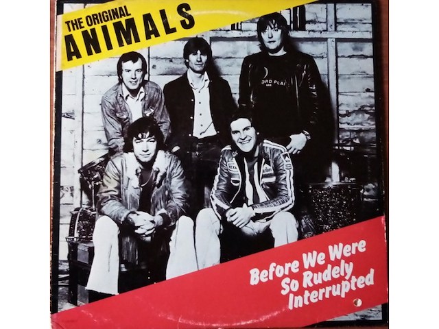 The Original Animals-Before We Were So Rud.I US  (1977)