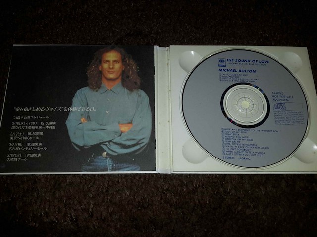 Sound of love, Michael Bolton Japan tour `94 , ORIG.