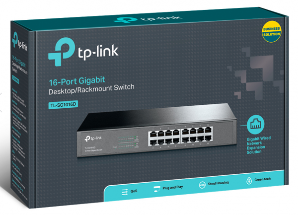 LAN Switch TP-LINK TL-SG1016D 101001000 16port