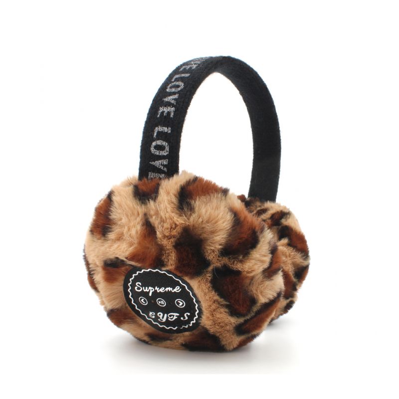 Bluetooth slusalice Earmuff Leopard bez