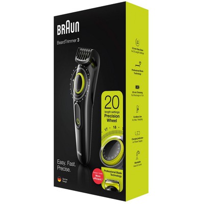 BRAUN BT3221 BLK/VTGRN BOX Za bradu