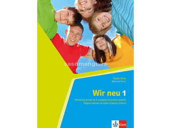 KLETT Nemački jezik 5, WIR NEU 1, radna sveska za peti razred