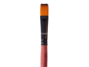 POP BRUSH 010 - Četkica flah- braon br.4 - 3 kom. 628206