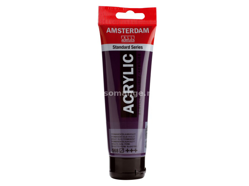 TALENS Amsterdam All Acrylics Standard Series - Akrilna boja Permanent Blue Violet 568 120ml 680568