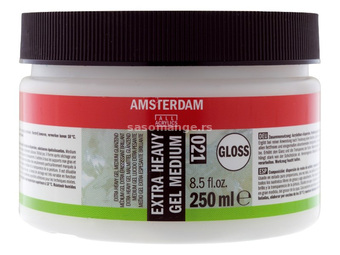 TALENS Amsterdam Extra heavy gel medium Glossy 021 - Ekstra teški gel medijum za akrilne boje 250...
