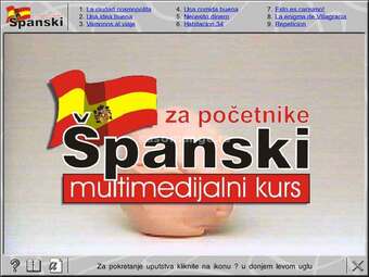 Multimedijalni kurs - Španski Za Početnike