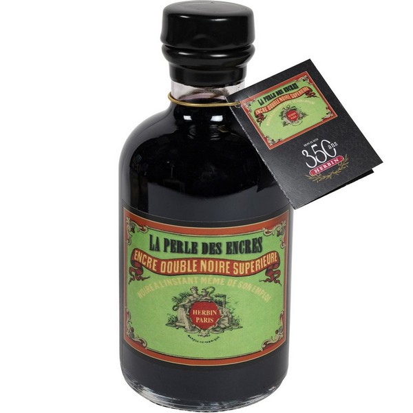 J.Herbin 350th birthday bottle 500ml - perle noir