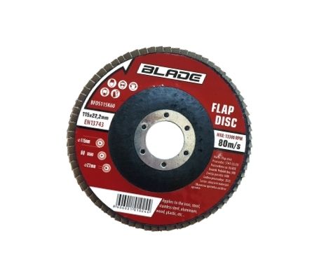 BLADE lamelni flap disk univerzalni Standard 115mm BFDS115K60