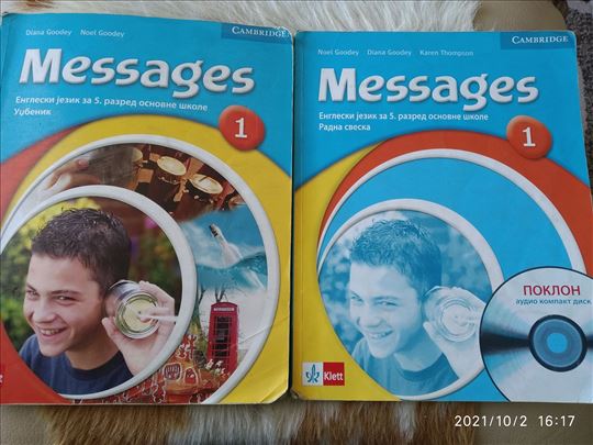 Engleski Messages za 5. razred