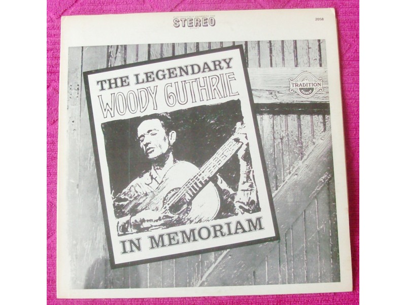 WOODY GUTHRIE-Legendary Woody Guthrie (USA Press)