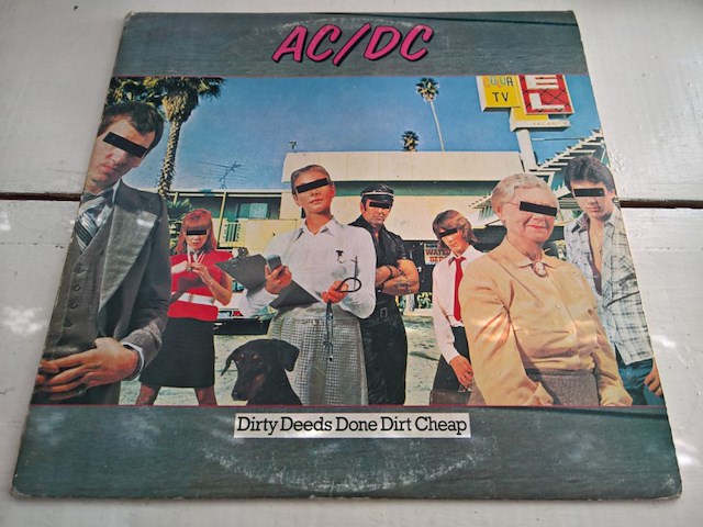 AC/DC - Dirty Deeds Done Dirt Cheap (LP)