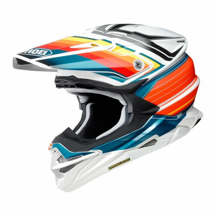 KACIGE SHOEI VFX-WR PINNACIE TC-8