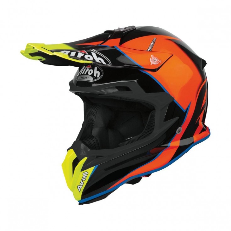 KACIGA AIROH AVIATOR MX CARBON-HELM TERMINATOR OPEN VISION