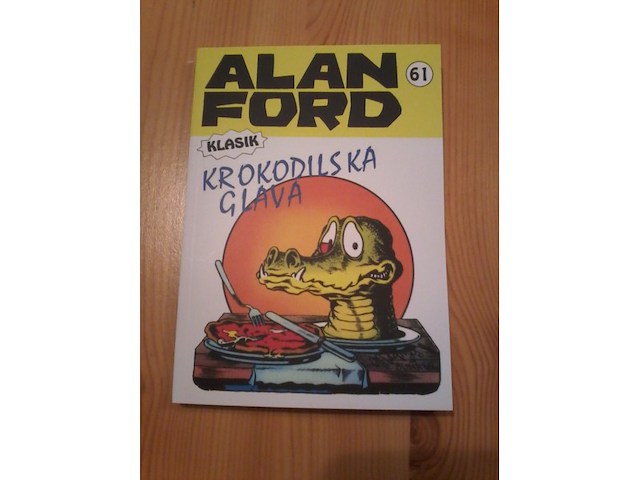 Alan Ford klasik broj 61: Krokodilska glava