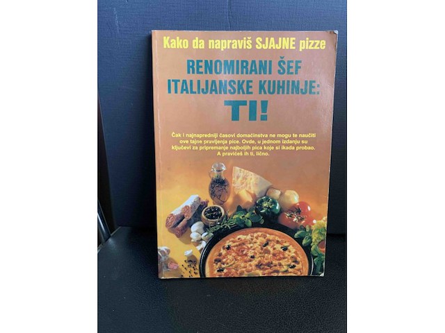 Renomirani šef italijanske kuhinje:Ti! -Helena Diakonos