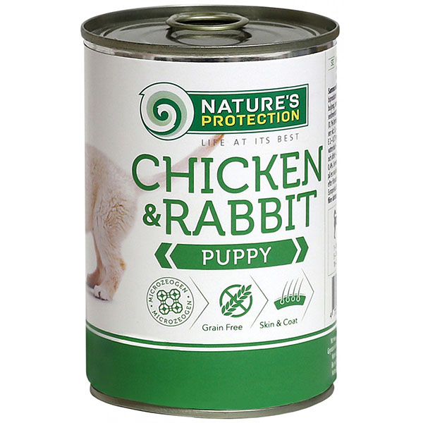 Nature´s Protection Puppy Chicken&Rabbit – 400g