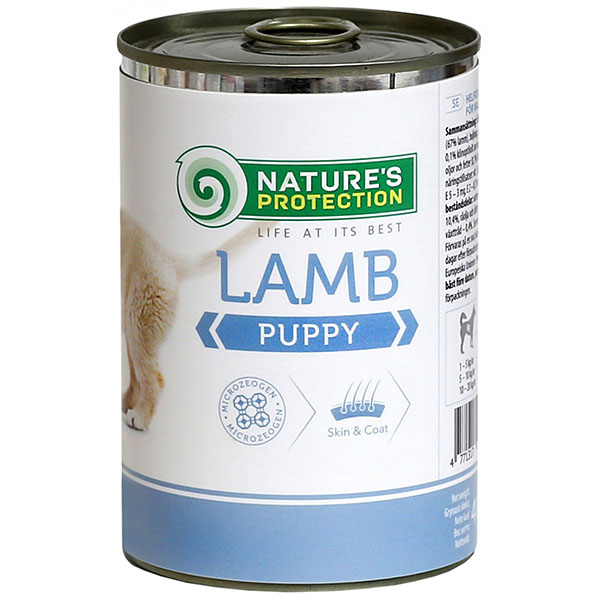 Nature´s Protection Puppy Lamb – 400g