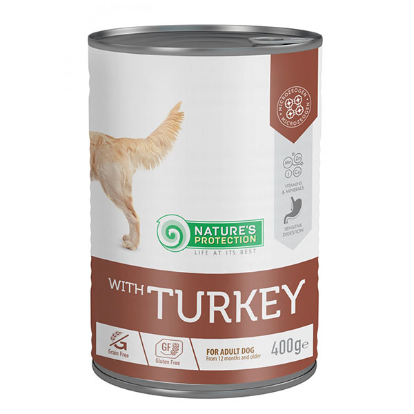 Nature’s Protection Adult Sensitive with Turkey – 400g