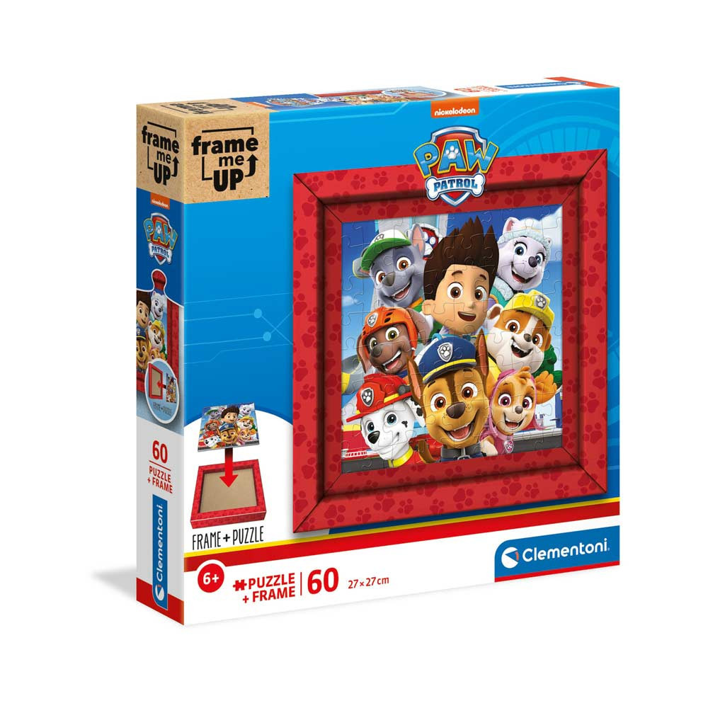 CLEMENTONI PUZZLE 60 FRAME ME UP - PAW PATROL CL38808