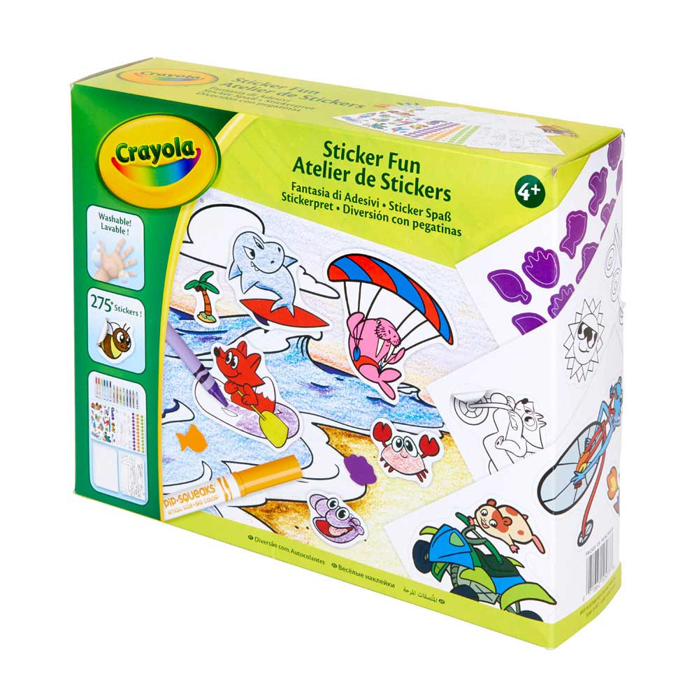 CRAYOLA STICKER FUN SET GA256278