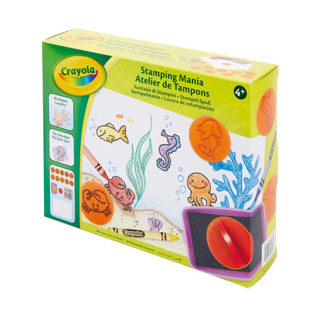 CRAYOLA STAMPING MANIA SET GA256275