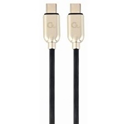 Gembird 60 W Type-C Power Delivery (PD) charging and data cable, 1 m, black | CC-USB2PD60-CMCM-1M
