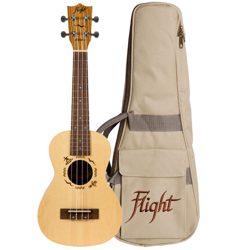 Flight DUC525 SP/ZEB concert ukulele