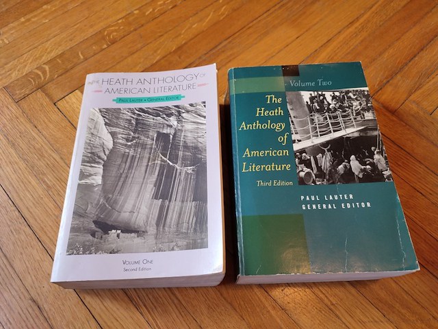 The Heath Anthology of American Literature 1-2 volume