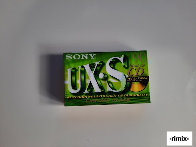 Prazna kaseta - Sony UX-S90 chrome