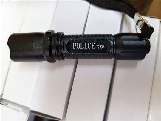Police Baterijska Mini Led Lampa 7w