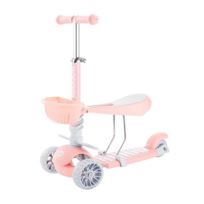 Kikka Boo Trotinet Makani BONBON 3in1 do 50 kg Candy pink