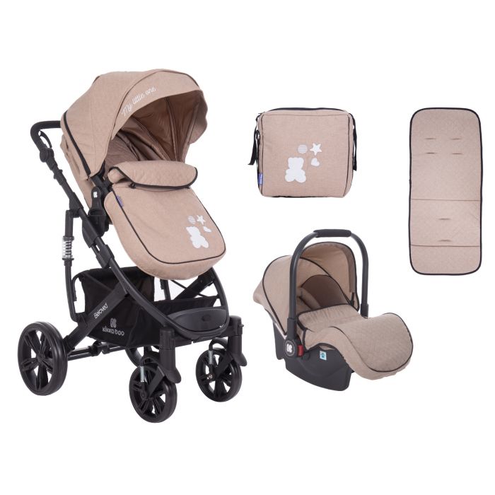 Kikka Boo Kolica BELOVED beige set 2in1 sa autosedištem