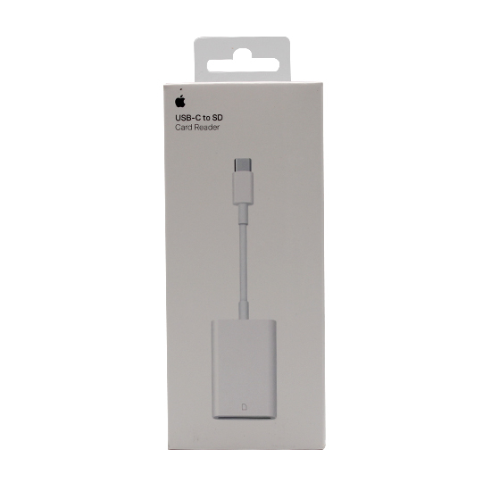 Adapter Apple Type C Na SD Card Reader White ORG