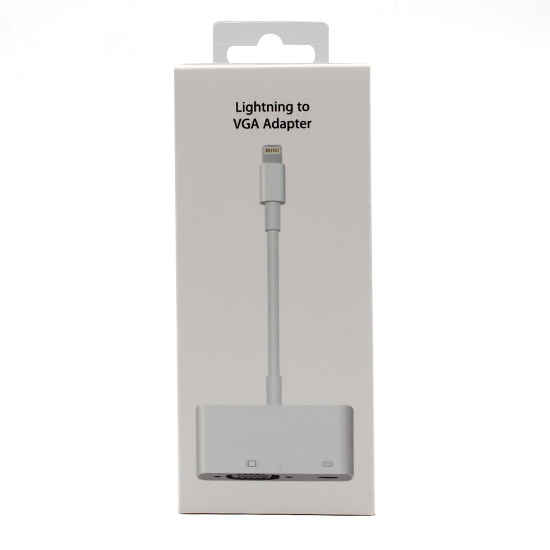 Adapter Apple Lightning na VGA white AAA