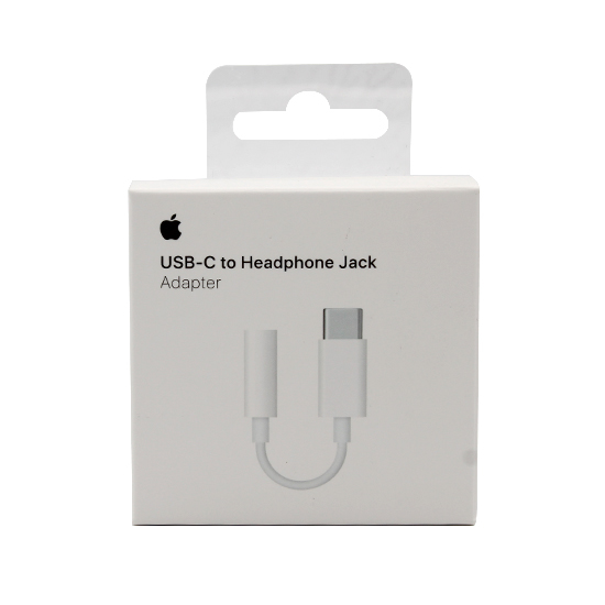 ADAPTER APPLE TYPE C NA 3,5 MM WHITE ORG