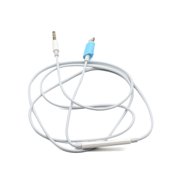 AUDIO KABAL APPLE LIGHTNING NA 3,5 MM 1M WHITE AAA