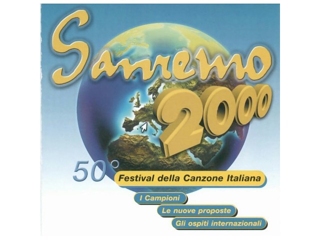 Sanremo 2000 - Festival della Canzone Italiana  CD