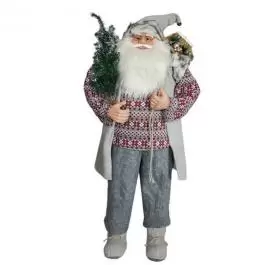 Deda Mraz sivi 150cm Deco Santa