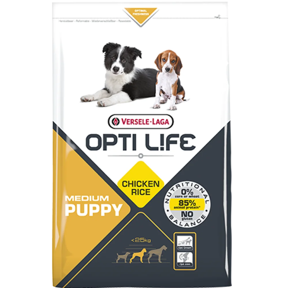 Opti Life hrana za pse Puppy Medium 2.5kg