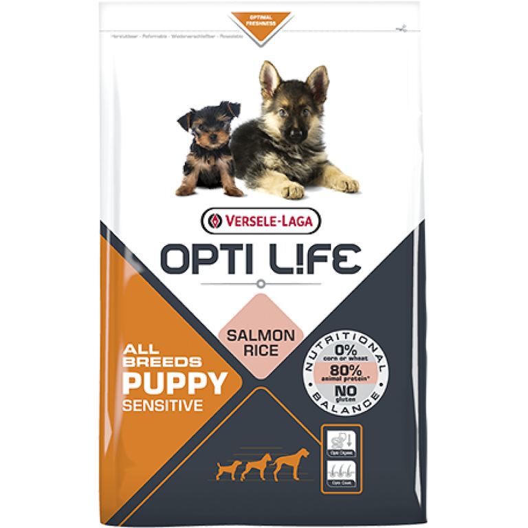 Opti Life hrana za pse Puppy Sensitive - sve rase 2.5kg