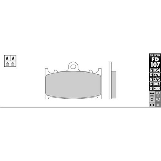 FD107 STANDARD PLOCICE