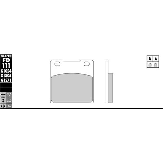 FD111 STANDARD PLOCICE