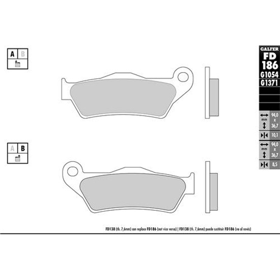 FD186 STANDARD PLOCICE