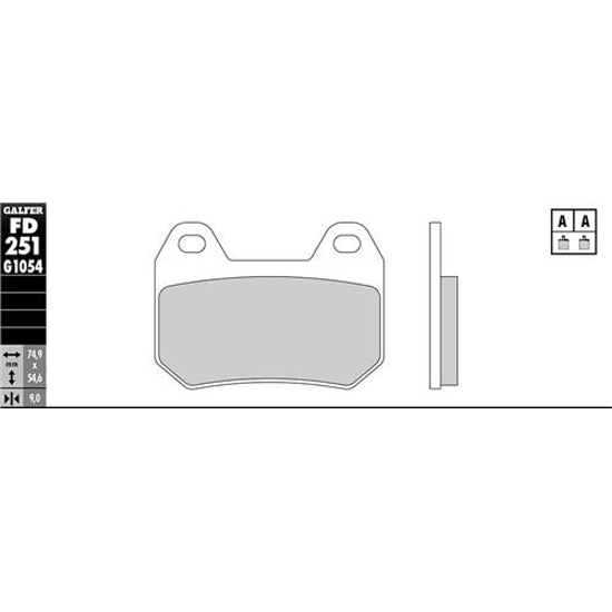 FD251 STANDARD PLOCICE