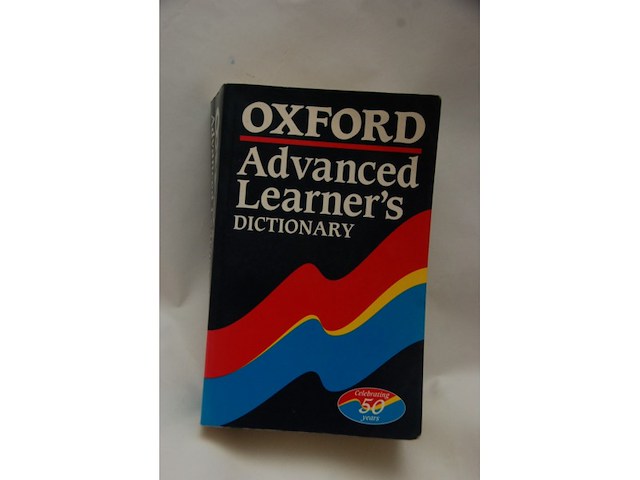 Oxford advanced learner`s dictionary