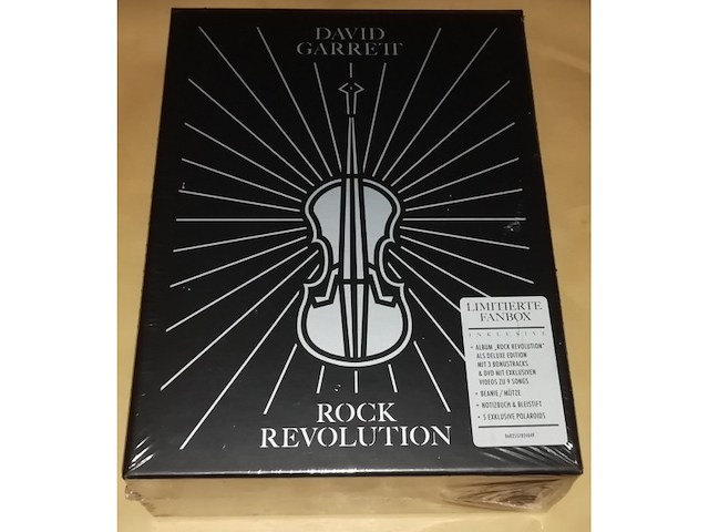 David Garrett ‎– Rock Revolution (CD+DVD)